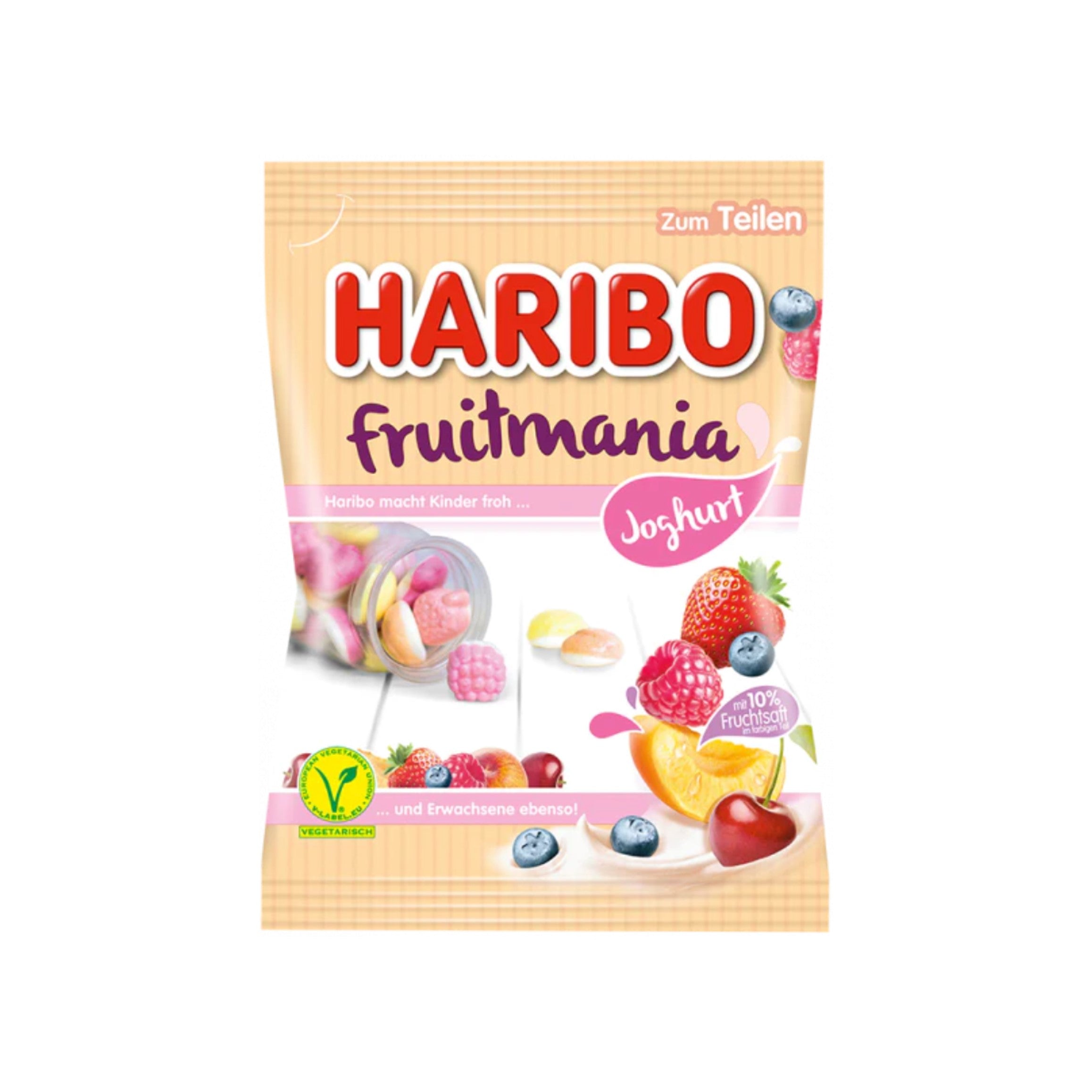 Haribo Fruitmania Yogurt Gummies - 175g - (Germany) – Exotic Club Co.