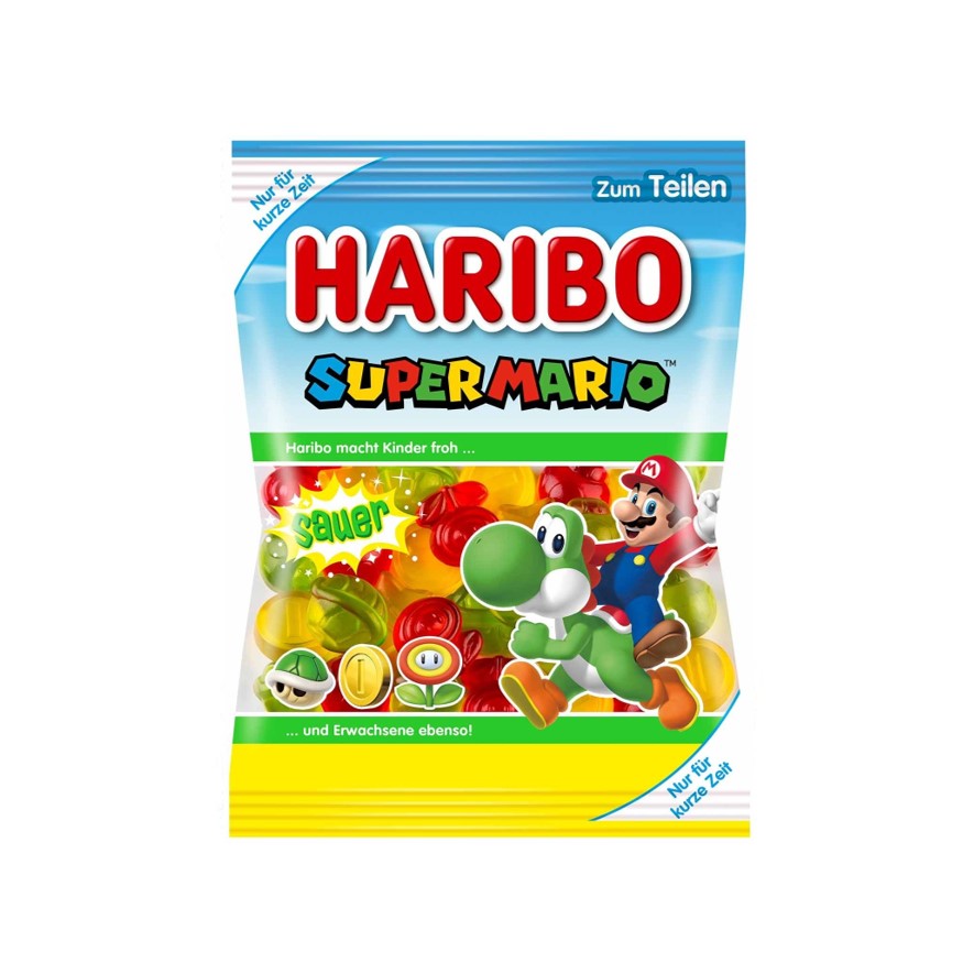 Haribo Super Mario Sours Gummies - 175g - (Germany) – Exotic Club Co.