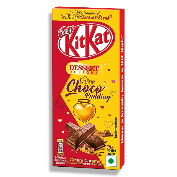 Kitkat Dessert Delight Divine Choco Pudding Chocolate bars 50g (India ...