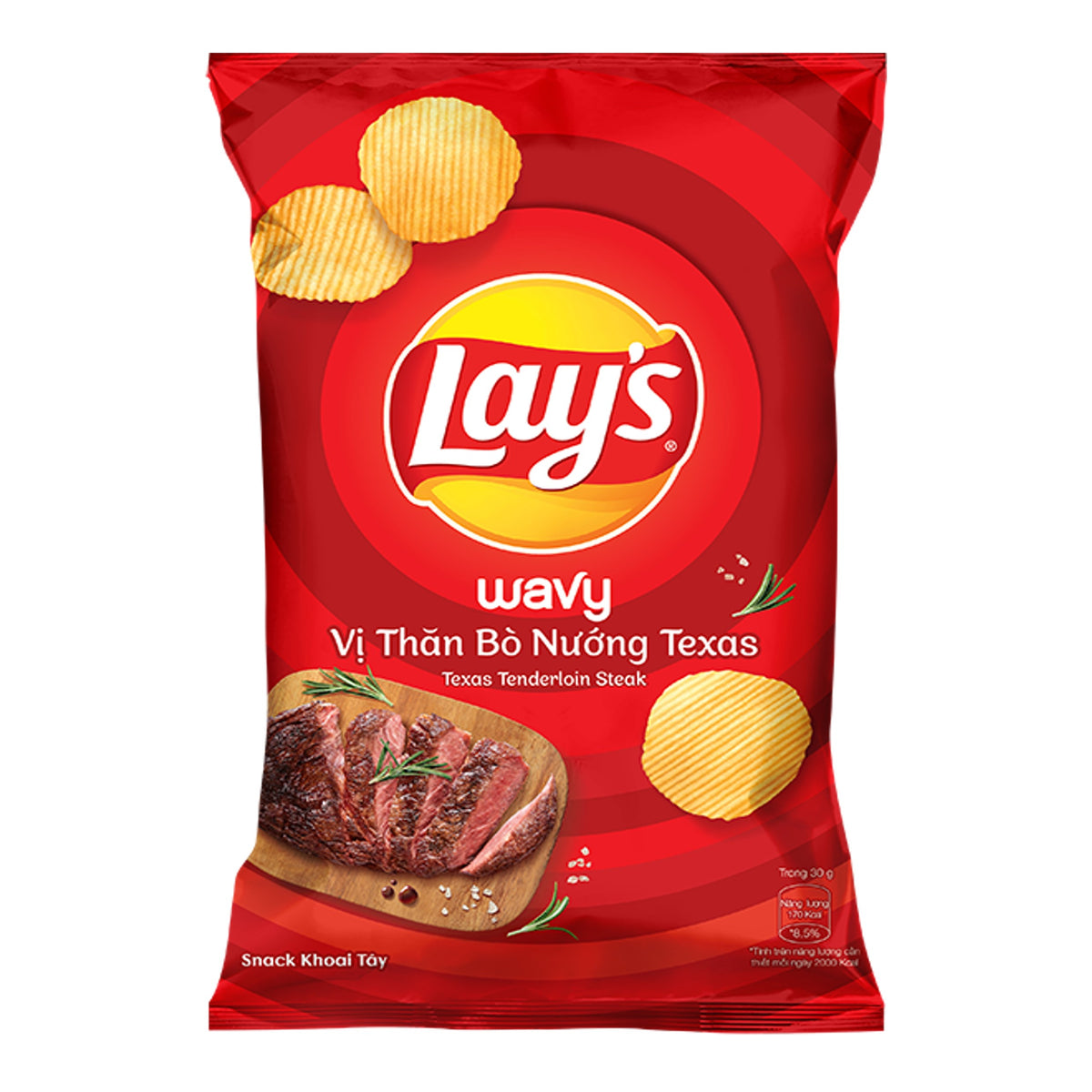 Lays Texas Tenderloin Steak 52g Vietnam – Exotic Club Co.