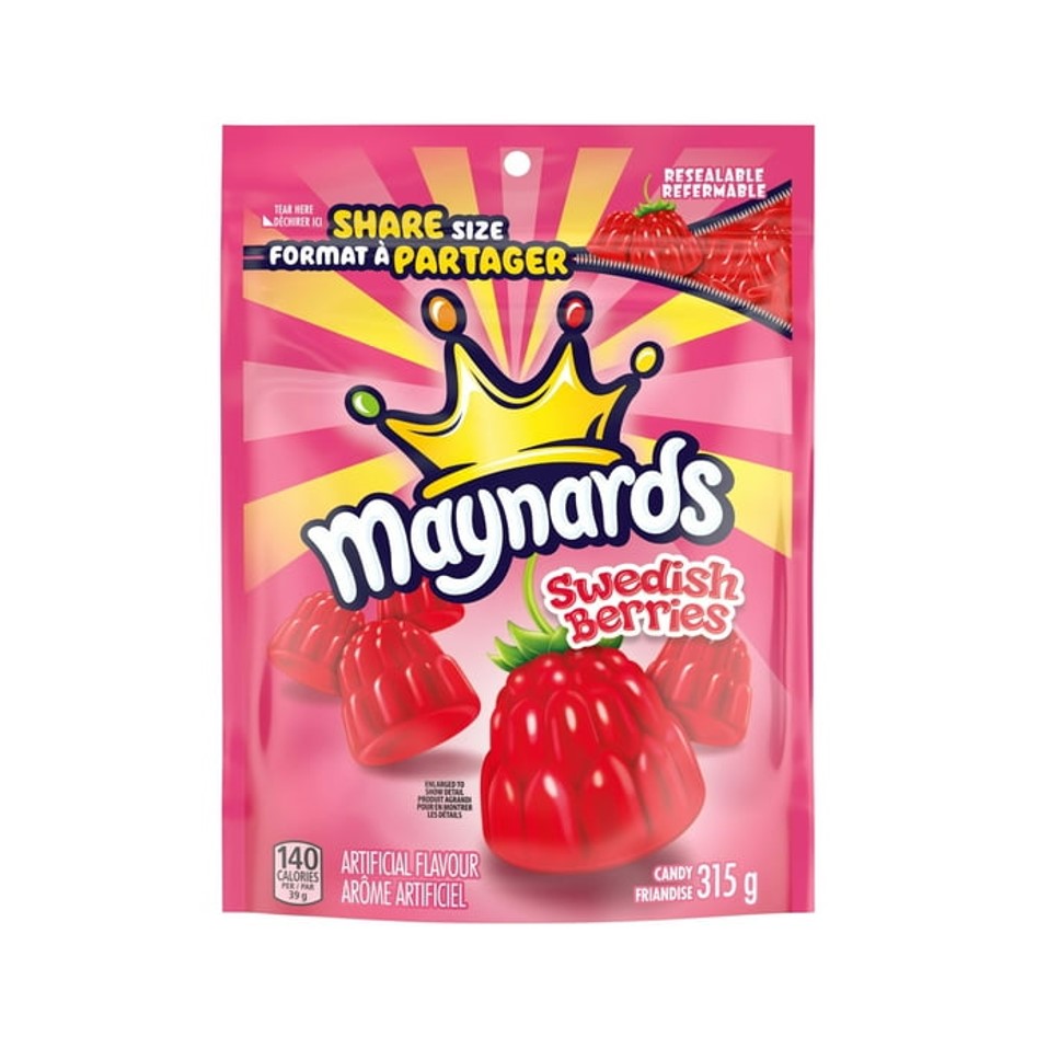 Maynards Swedish Berries - 154g - (Canada) – Exotic Club Co.