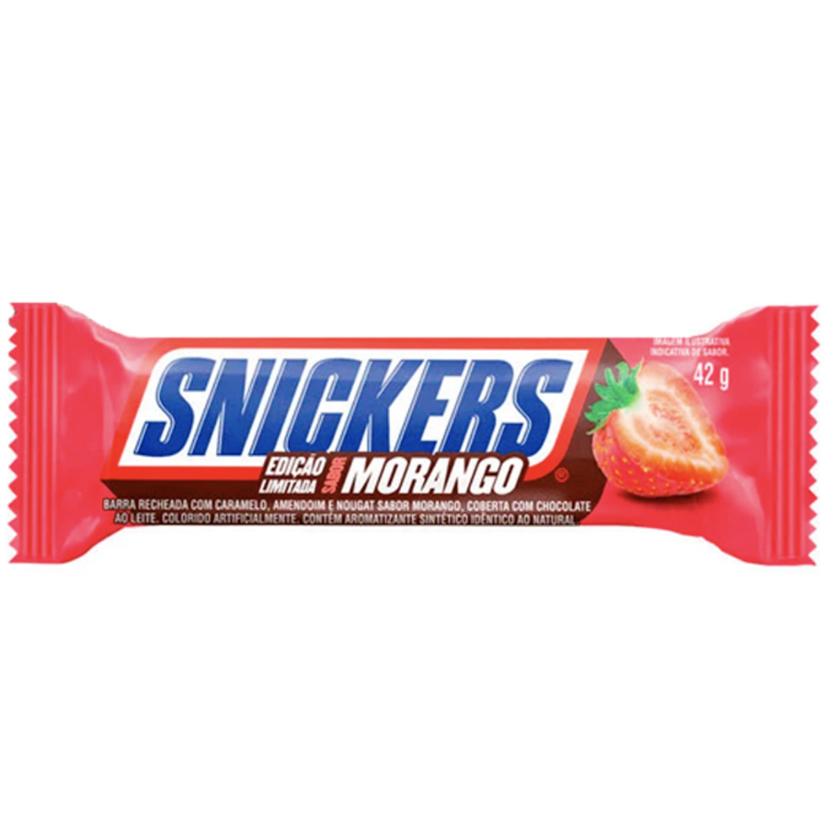 Snickers Morango 42g Box of 20 - Brazil – Exotic Club Co.