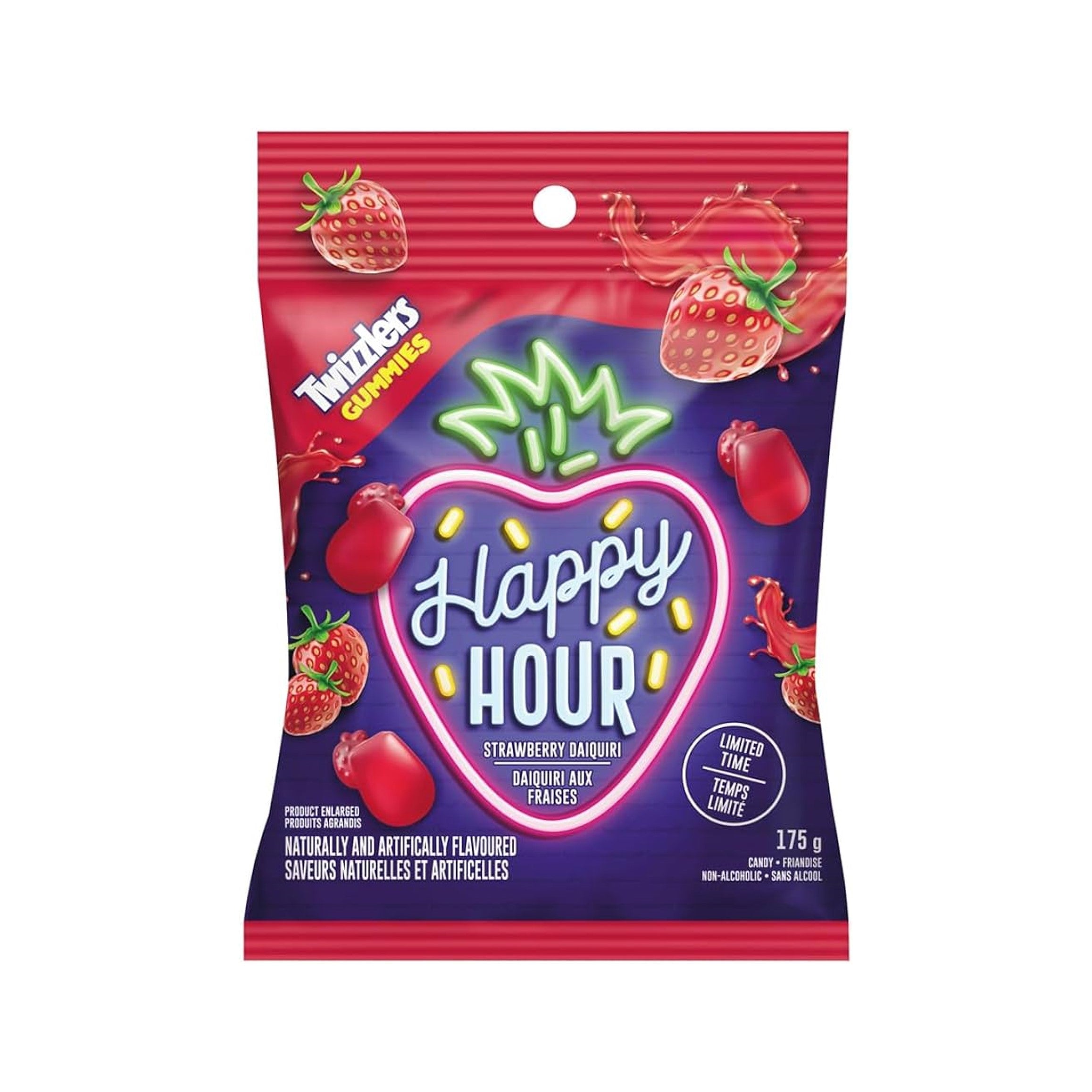 Twizzlers Happy Hour Strawberry Daiquiri Gummies - 175g - (Canada ...