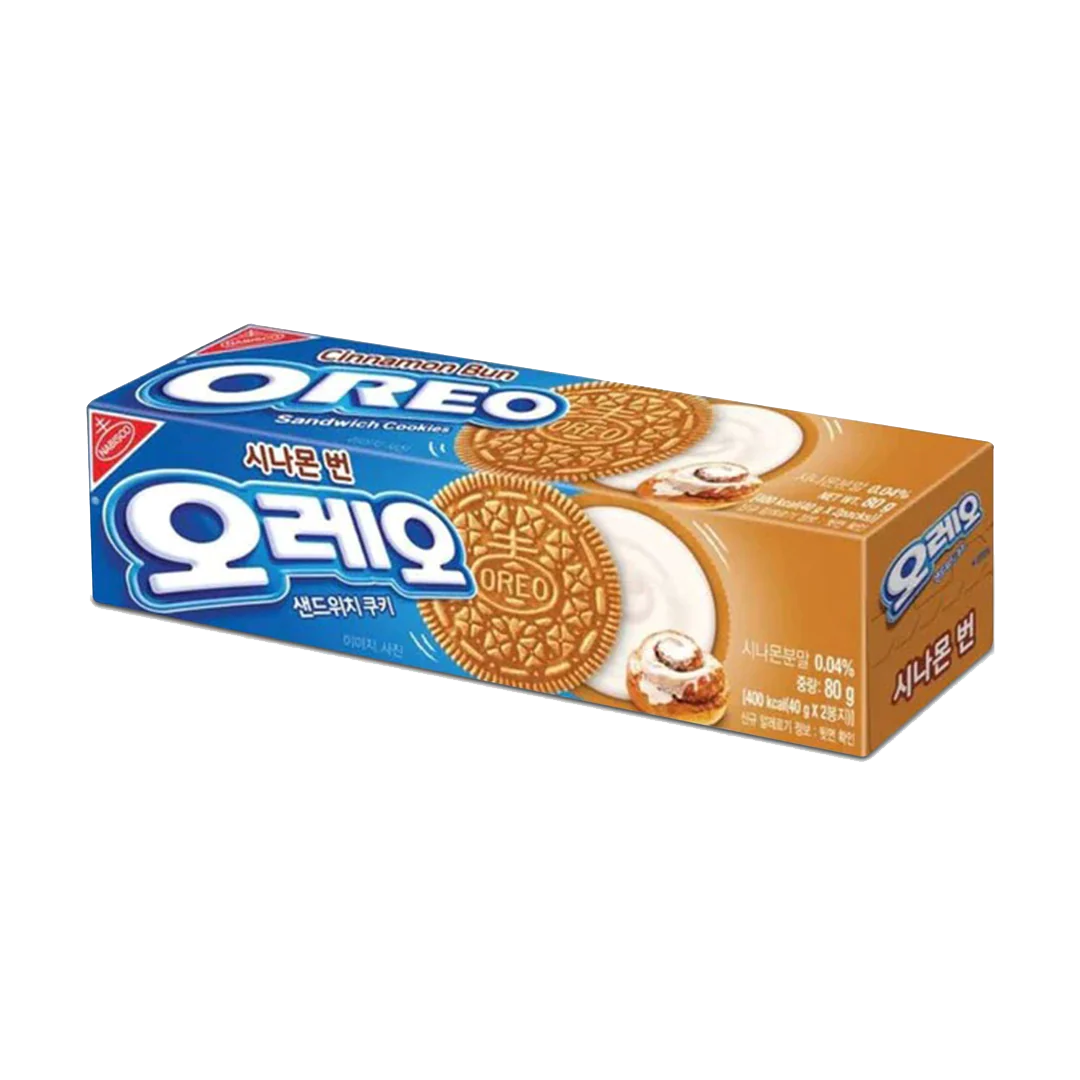 Oreo Cinnamon Bun cookies 94g (Korea) – Exotic Club Co.