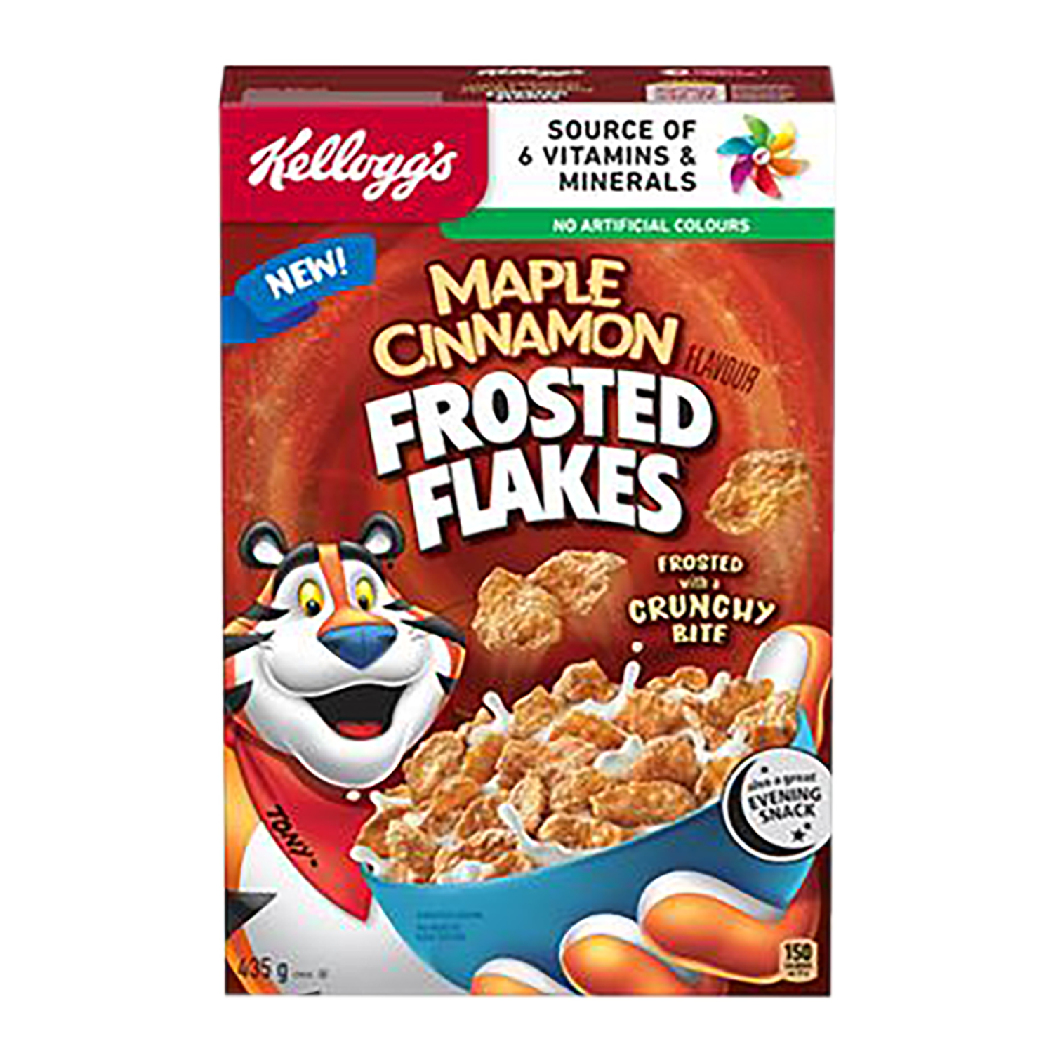 Kelloggs Frosted Flakes Maple Cinnamon Frosted Flakes - 435g - (Canada ...