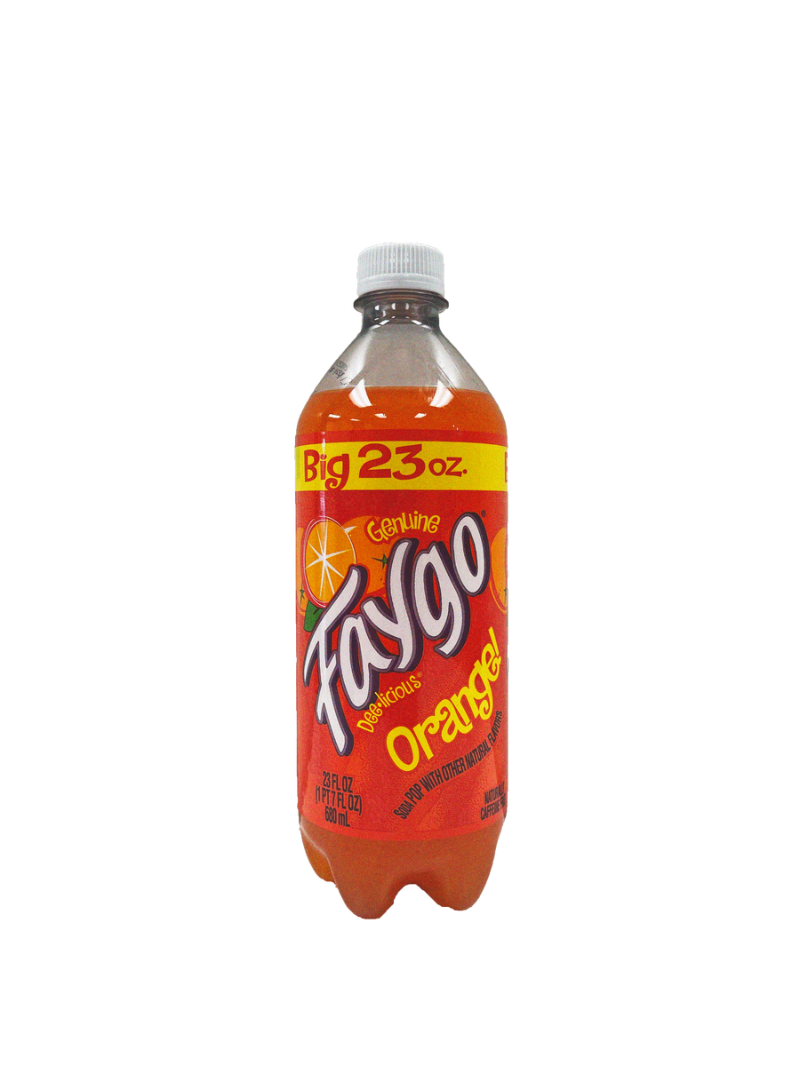 Faygo Orange 23oz – Exotic Club Co.