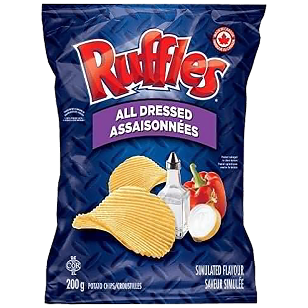 Ruffles All Dressed Chips - 66g - (Canada) – Exotic Club Co.